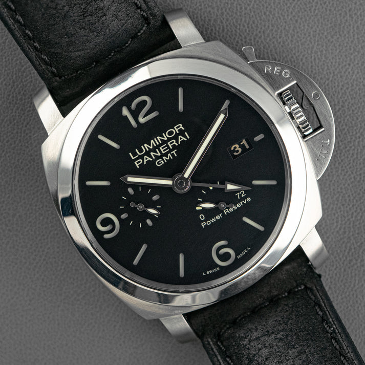 Panerai Luminor PAM 321 GMT Automatic Black 44mm – LOFT