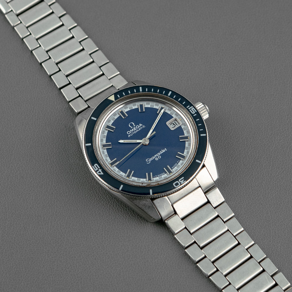 Omega Seamaster 60 Automatic Date Blue Dial 37mm – LOFT