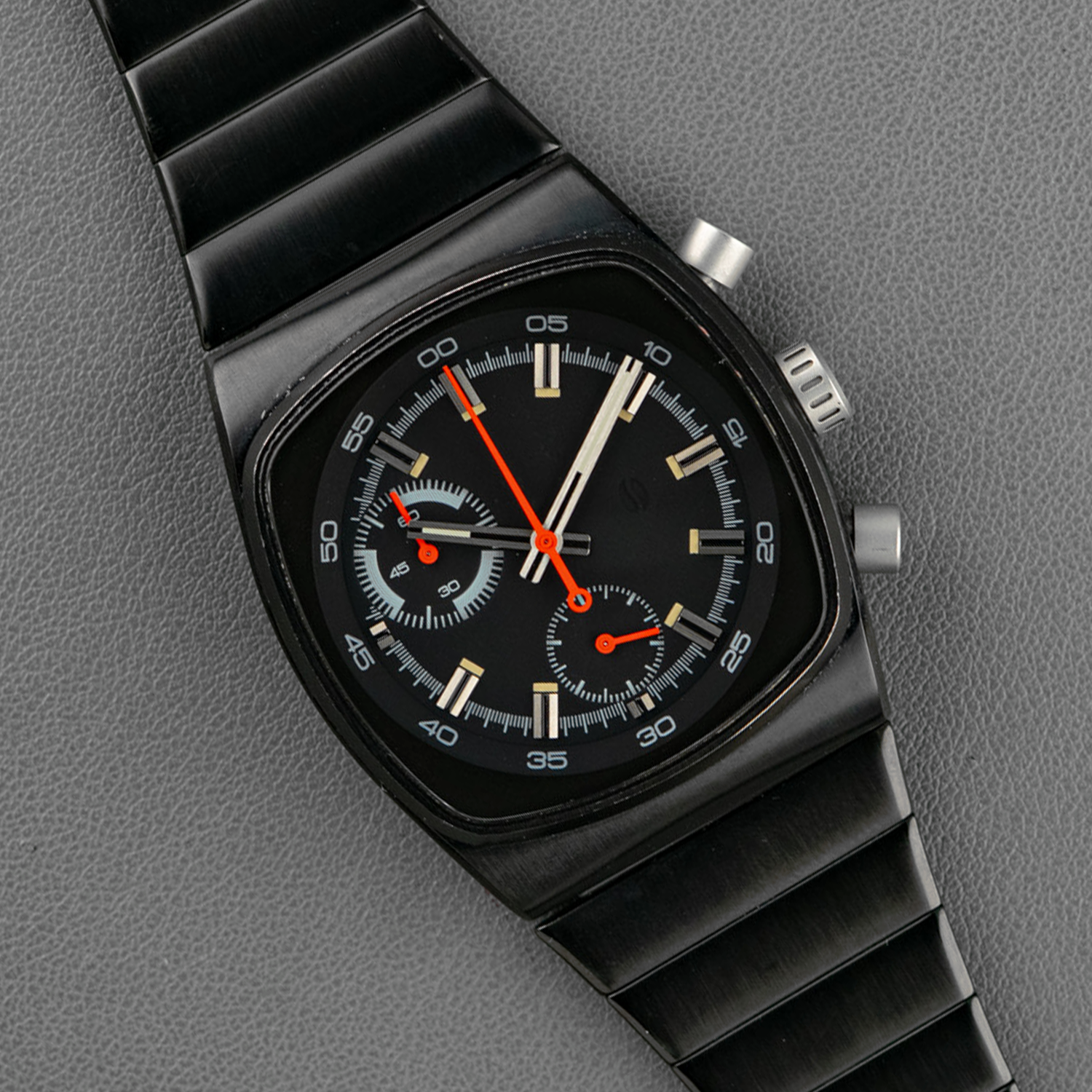 Brew Black Quartz Chronograph Black Dial 38mm – LOFT