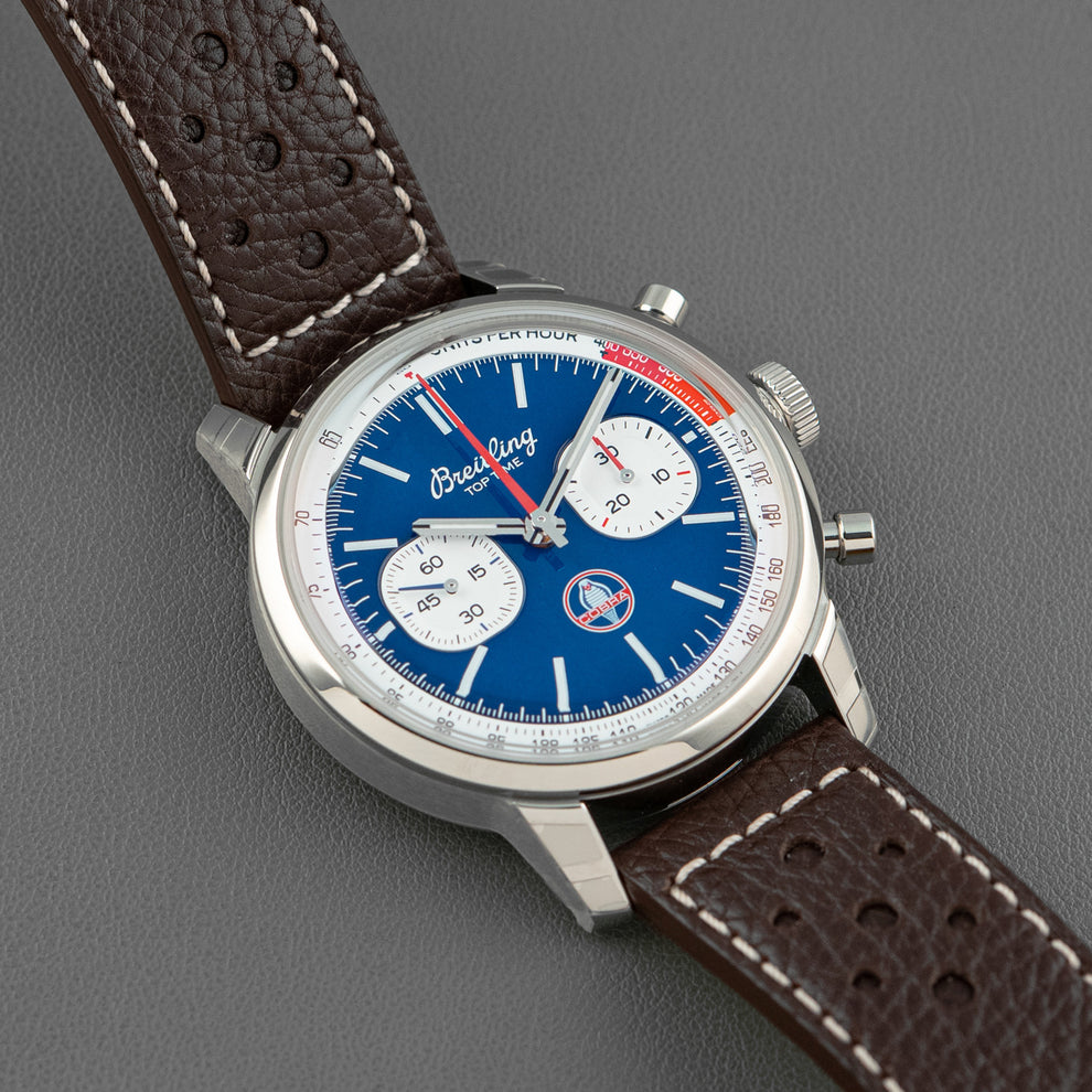 Breitling Top Time B01 Shelby Cobra Chronograph Blue Dial 41mm – LOFT